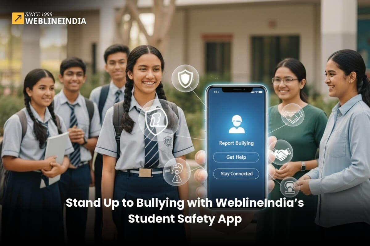 WeblineIndia Student Safety App om pesten te voorkomen